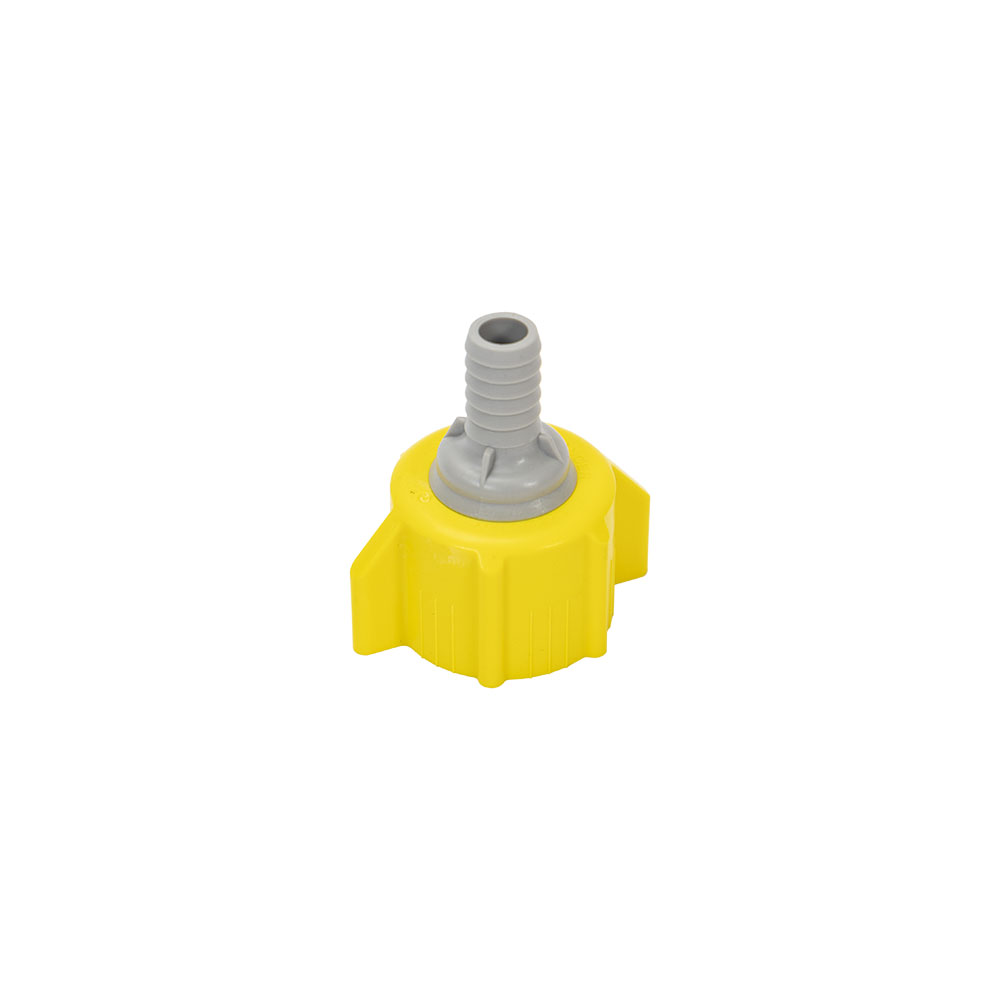BIB CONNECTOR,PLASTIC YELLOW | Ernest F Mariani Co.